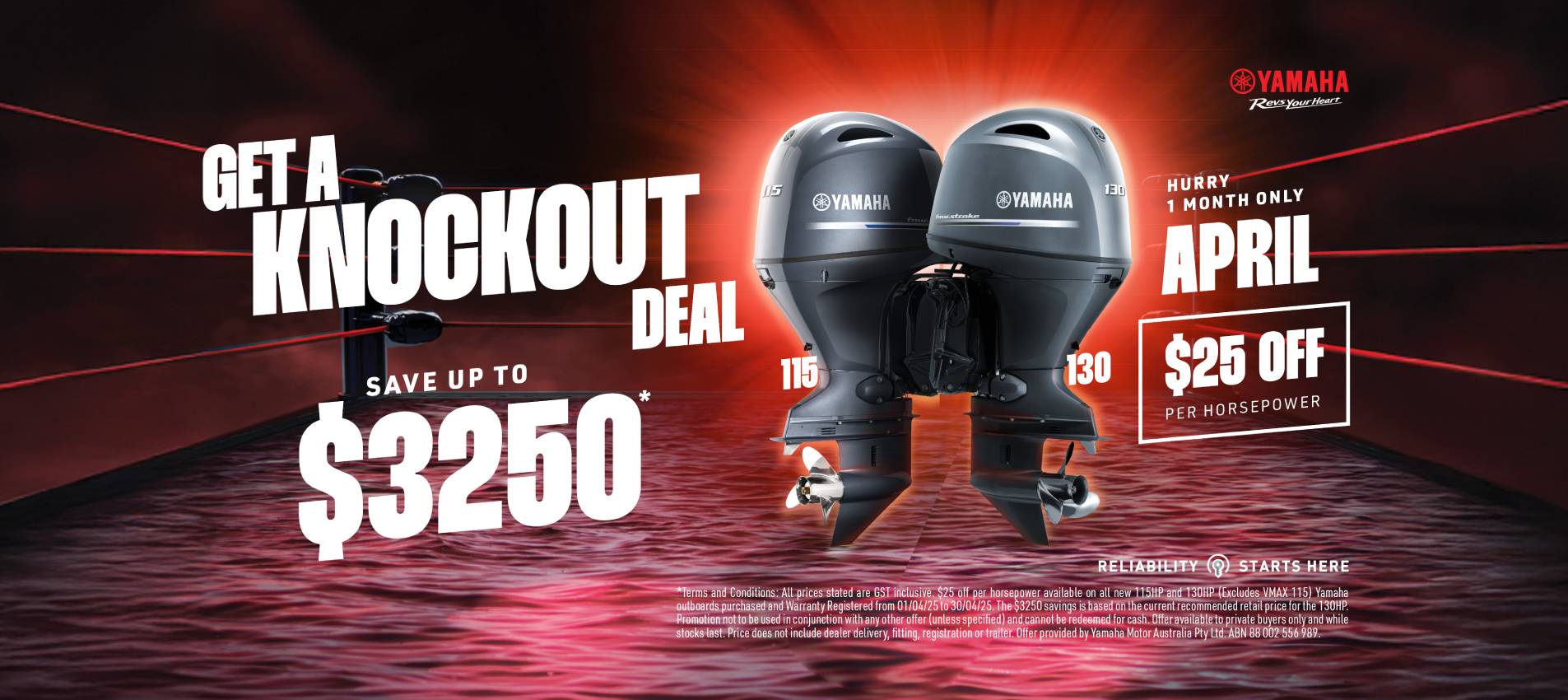 115 - 130 Knockout Deal