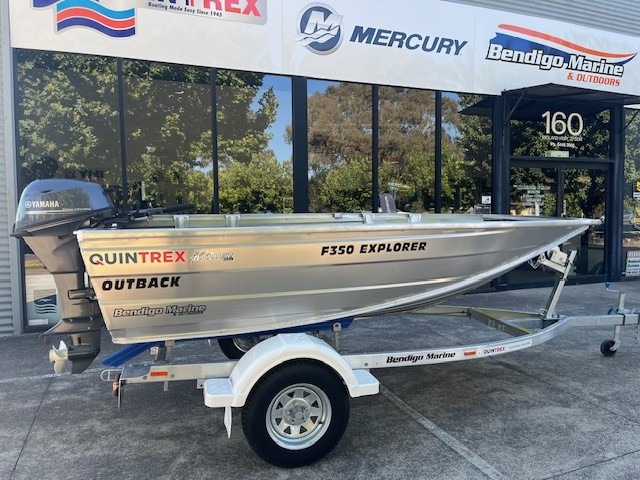 Quintrex 2023 F350 Outback Explorer | New Boats for Sale | Bendigo ...